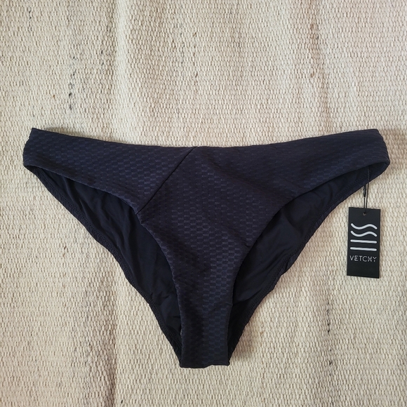 Vetchy | Swim | Nwt Vetchy Laguna Bikini Bottom In Black Xl | Poshmark